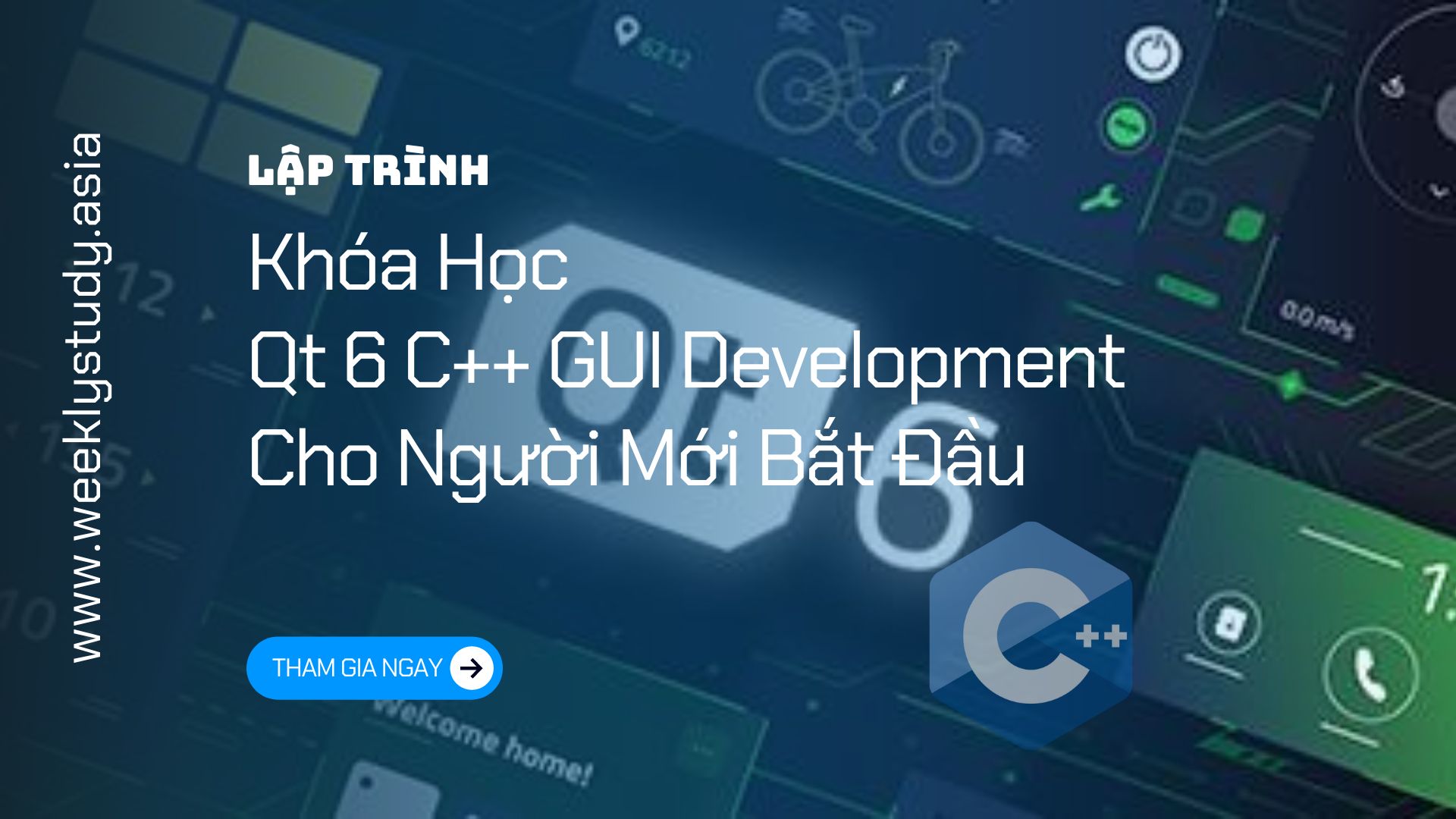 Giới Thiệu Khóa Học Qt 6 C++ GUI Development Cho Người Mới Bắt Đầu [Mã - 8174 A] - Weekly Study ...